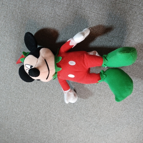 Disney | Toys | Disney Micket Mouse In Elf Outfit Christmas | Poshmark